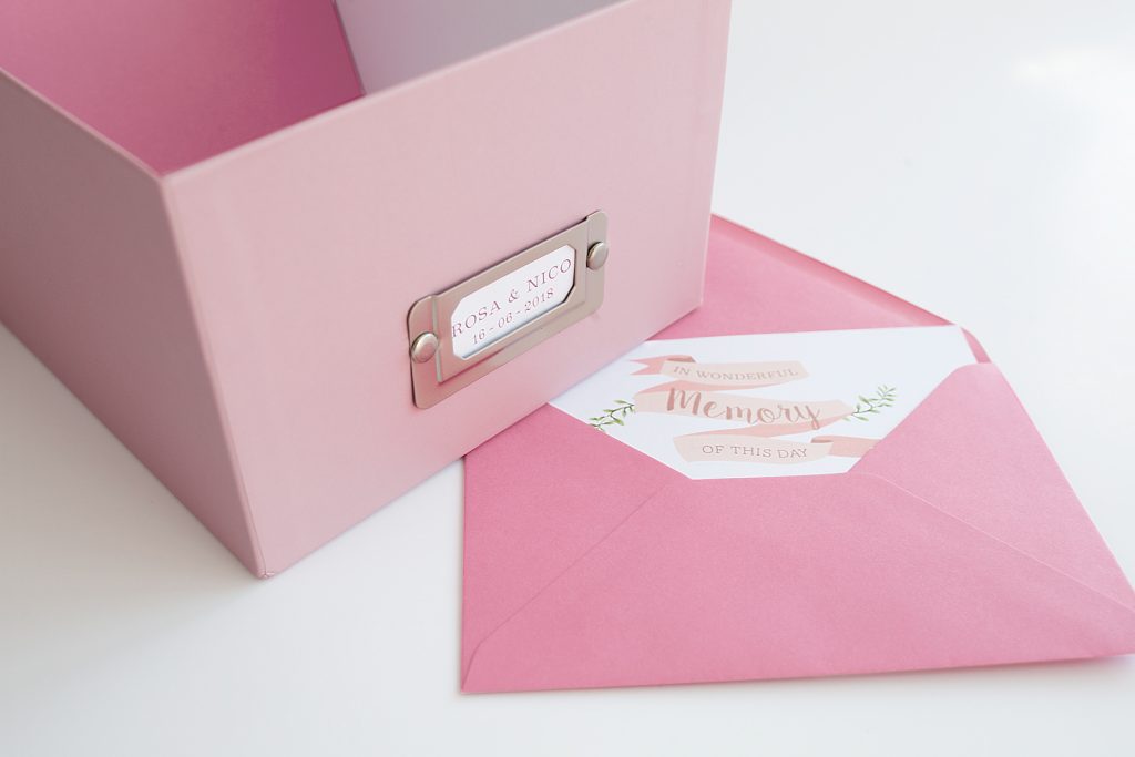 Hochzeitliche Statement-Box – FOTOALBEN